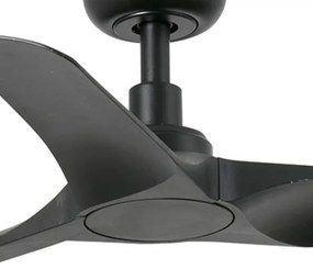 FARO 33825WT - Stropní ventilátor HEY S černá pr. 90 cm WT + dálkové ovládání