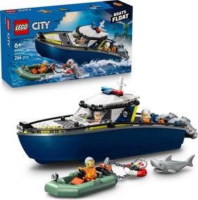 Lego city 60456 honička v policejní lodi 5702017812465