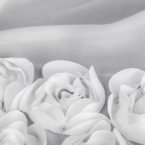 ZÁCLONA NA PÁSCE EVA MINGE ROSES7 350X270 CM BÍLÁ