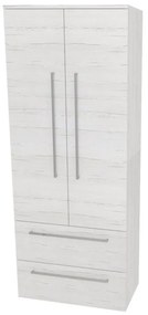 Mereo Mereo, Bino, koupelnová skříňka vysoká 163 cm, dvojitá, Multidecor, CN699PINO