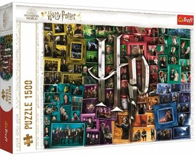 Trefl Puzzle Harry Potter Svět Harryho Pottera, 1500 dílků