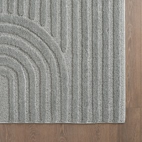 Ayyildiz, Běhoun Art 1121 Silver, 80x250, šedá, ložnice