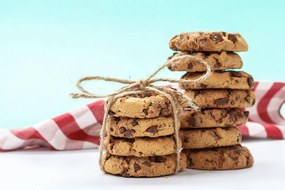 Samolepící fototapeta americké cookies sušenky