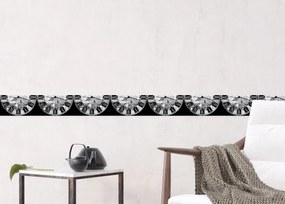 Samolepící bordura na zeď Řím s Hodinami | 5 m x 13.8 cm | DWB8204