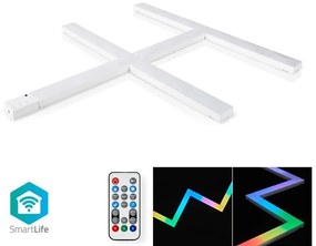 Nedis Nedis WIFILW06RGB - LED RGBW Chytrá stmívatelná lišta LED/8W/230V Wi-Fi Tuya NE0677