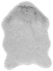 Světle šedá umělá kožešina Tiseco Home Studio Sheepskin, 60 x 90 cm