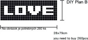 Nálepky na stěnu samolepky srdce I SENTOP FA-501 FA501
