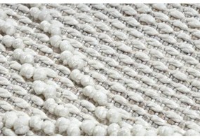 koberec NANO EN14A Diamanty, smyčkový, plošně tkaný bílá velikost 180x270 cm | krásné koberce cz