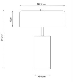 Lucide 34540/03/30 - Stolní lampa MIRASOL 3xG9/7W/230V černá/zlatá