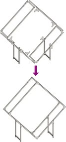 vidaXL Stojan na palivové dřevo Ocel válcovaná za studena [864289] Barva: Olivově zelená