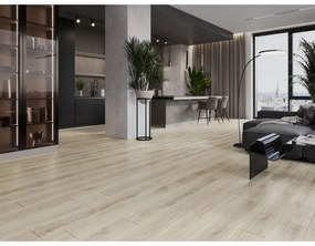 Mexen Madison, vinylová podlaha 1240x182 mm SPC 6,5 mm, IXPE 1,5 mm, 4stranná V-drážka, dub, F1045-1240-182-505-4V1-01