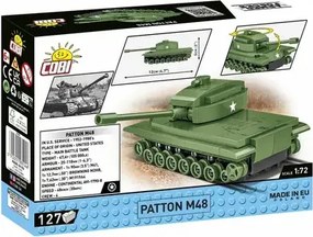 COBI 3104 Armed Forces Patton M48 / 127 kostek / 1:72 / od 6 let