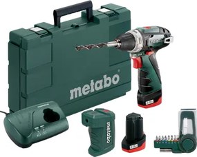 Aku vrtačka Metabo PowerMaxx BS basic set