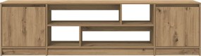 TV skříňka dub artisan 188,5x41x50 cm kompozitní dřevo 3328425