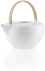 Eva Solo Porcelánová čajová konvice Legio Nova 1,2 l, bílá barva, porcelán