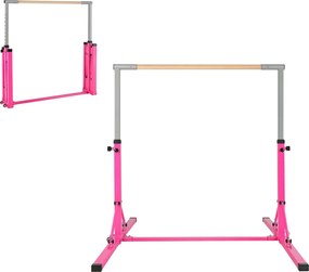 Costway Skládací gymnastická hrazda pro děti Vybavení domácí