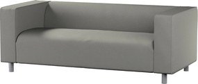 Potah na pohovku IKEA Klippan 2-místná barva šedá látka pletený vzor