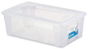 Plastový box Stefanplast Visualbox M - transparentní, 5l