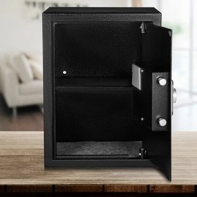Trezor s otiskem prstu a číselným kódem, objem 59,5 l