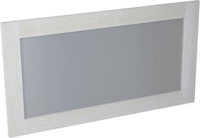 Sapho BRAND zrcadlo v dřevěném rámu 1300x700mm, starobílá - BA062