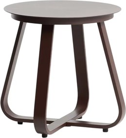 Kovový kulatý zahradní stolek ø 48 cm Tamaris – Kave Home