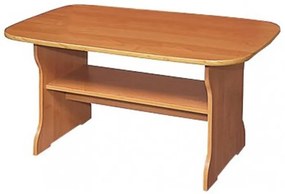 Konferenční stolek ovál velký AB Arco 105/56/65 Barva: dub-sonoma