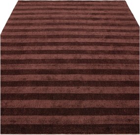 Vínový ručně tkaný koberec z recyklovaných vláken 160x230 cm Connor – MADE