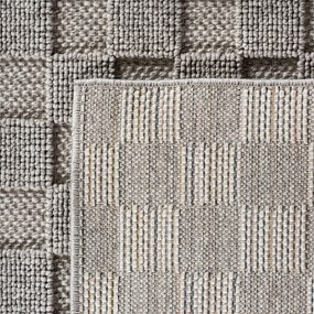 Ayyildiz, Běhoun Helix 2203 silver, 80x250, šedá, chodba / předsíň