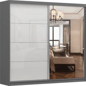 IDZ Šatní skříň MULTI 35, 233 cm Barva dřeva: Šedá