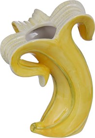 Butlers BANANA Váza 24 cm - žlutá