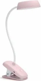 Philips Donutclip 3W růžová / LED Lampička s klipem / 175LM / 4000K /