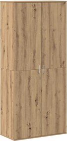 Vysoký bufet 80 x 39 x 178 cm Kompozitní dřevo Dub artisan 3365571
