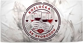 Sablio Ručník Rozlučka se svobodou - 30x50 cm