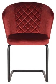 LABEL51 jídelní židle FLOW červená Color: Red UK-30.251