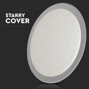 LED Stmívatelné stropní svítidlo LED/72W/230V 3000-6500K pr. 67 cm bílá + DO
