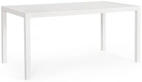 BIZZOTTO zahradní stůl HILDE 150x80 cm bílý 0663444