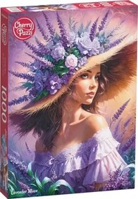 CHERRY PAZZI Puzzle Levandulová múza / 1000 dílků / 50 × 70 cm