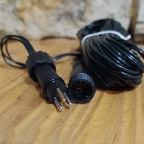 LED světelná sada na dům, HOBBY, 4+1 zdarma, teple bílá, zelený kabel