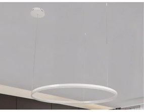 LED Stmívatelný lustr na lanku LED/72W/230V 3000-6500K + dálkové ovládání
