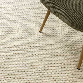 Dywany Łuszczów, Kusový koberec Tahar 99004B cream, 90x150, bílá, ložnice