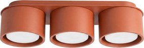 Sollux Lighting Stropní svítidlo MODO 3 okrově červené GX53