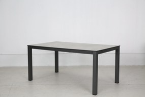 Doppler PICASO - zahradní hliníkový stůl 160 x 90 cm, přírodní - Rozbalené zboží (N619)