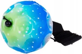 Míček na gumičce s úchytem na suchý zip / Hračka / Pěna / O 6 cm / 5 b
