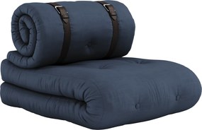 Karup Design  Futonové křeslo BUCKLE-UP - 737 Námořnická modrá