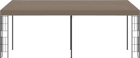 Altán ke zdi 6 x 3 m taupe textil 312262