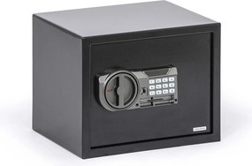Nábytkový sejf s elektronickým zámkem a LCD displejem, 300 x 380 x 300 mm