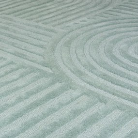 Kusový koberec Solace Zen Garden Duck Egg, 120x170, zelená, obývacia izba, Flair Rugs