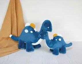 Doudou Histoire d´Ours Plyšová hračka modrý dinosaurus 40 cm / od 0 le