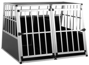 CADOCA cestovní box, přepravka pro psa XXXL 75° přepážka