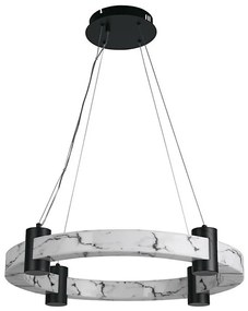 Searchlight 10868-1BK - LED Lustr na lanku MOONBEAM LED/29W/230V